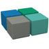 Factory Direct Partners SoftScape Cube 4 Piece Soft Seating & Reviews | Wayfair